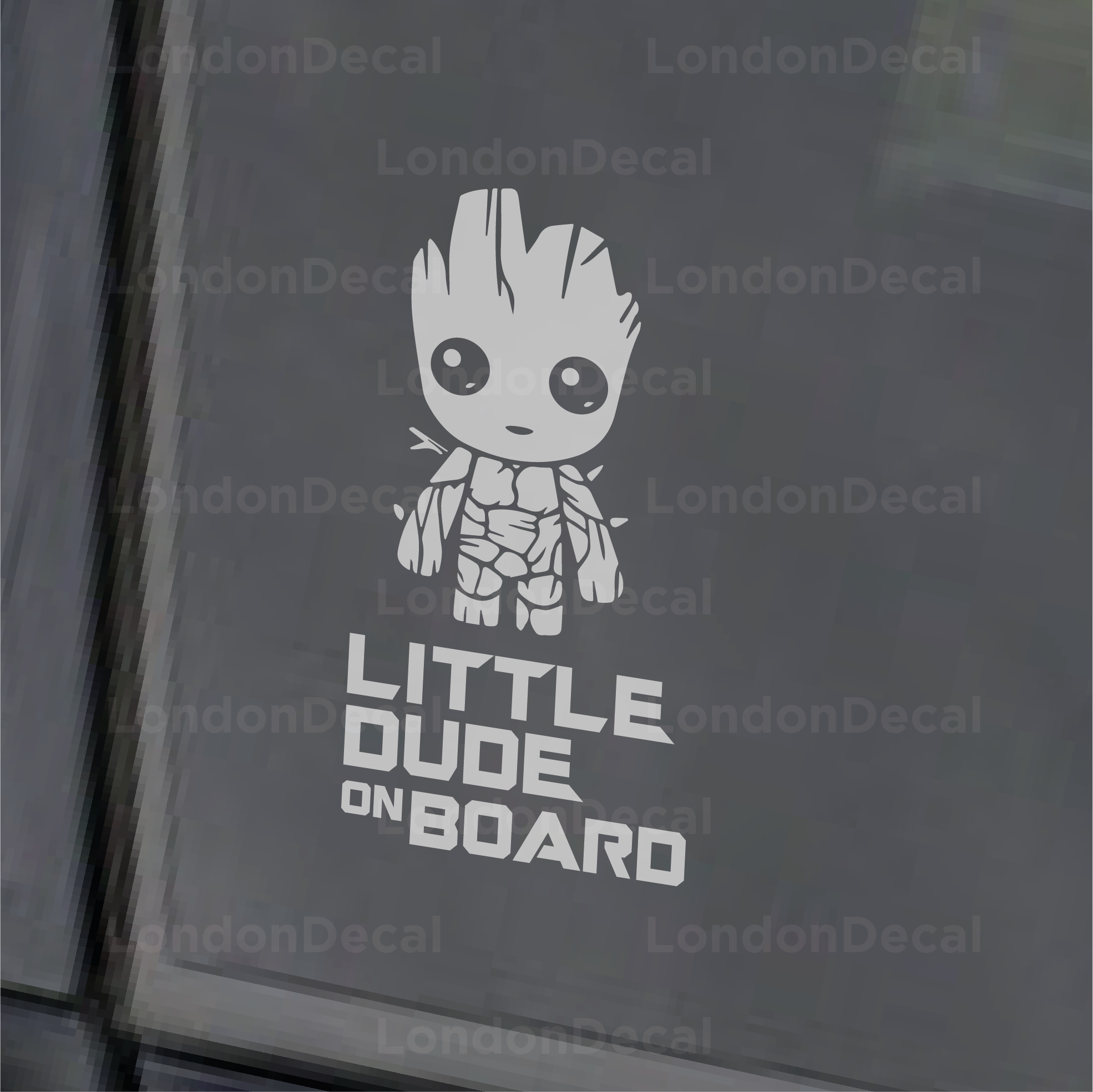 groot car sticker