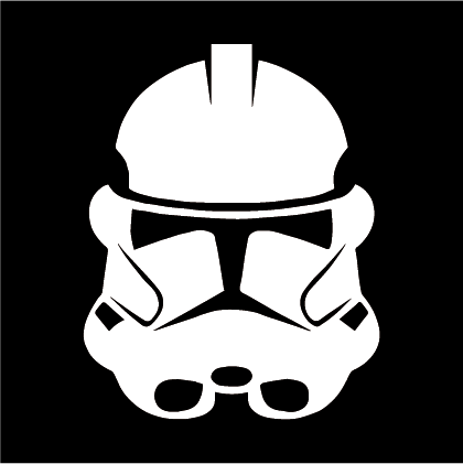 stormtrooper van decal