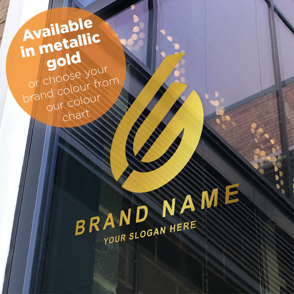 Custom Business Logo Decal | Personalised Vinyl Sticker