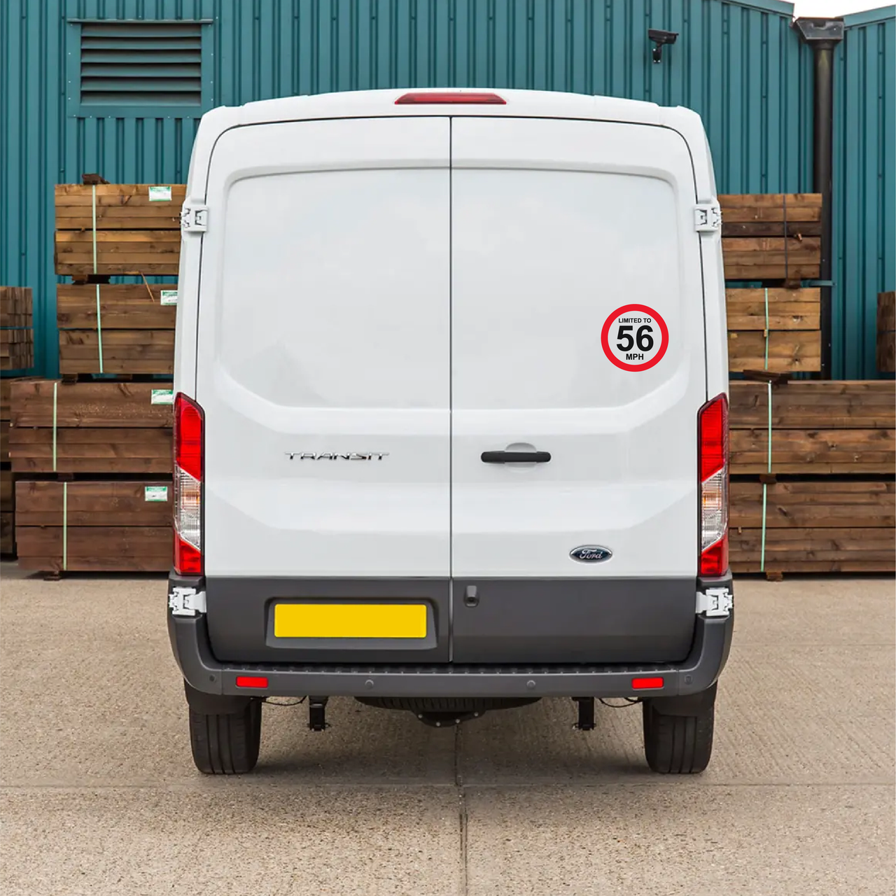 Limited to 56MPH - Vehicle Vinyl Decal Sticker - LondonDecal