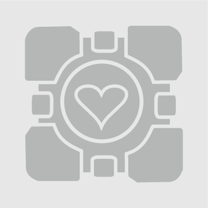 Companion Cube Vinyl Decal Sticker - LondonDecal