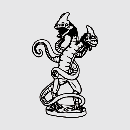 Stranger Things Demogorgon Vinyl Decal Sticker - LondonDecal