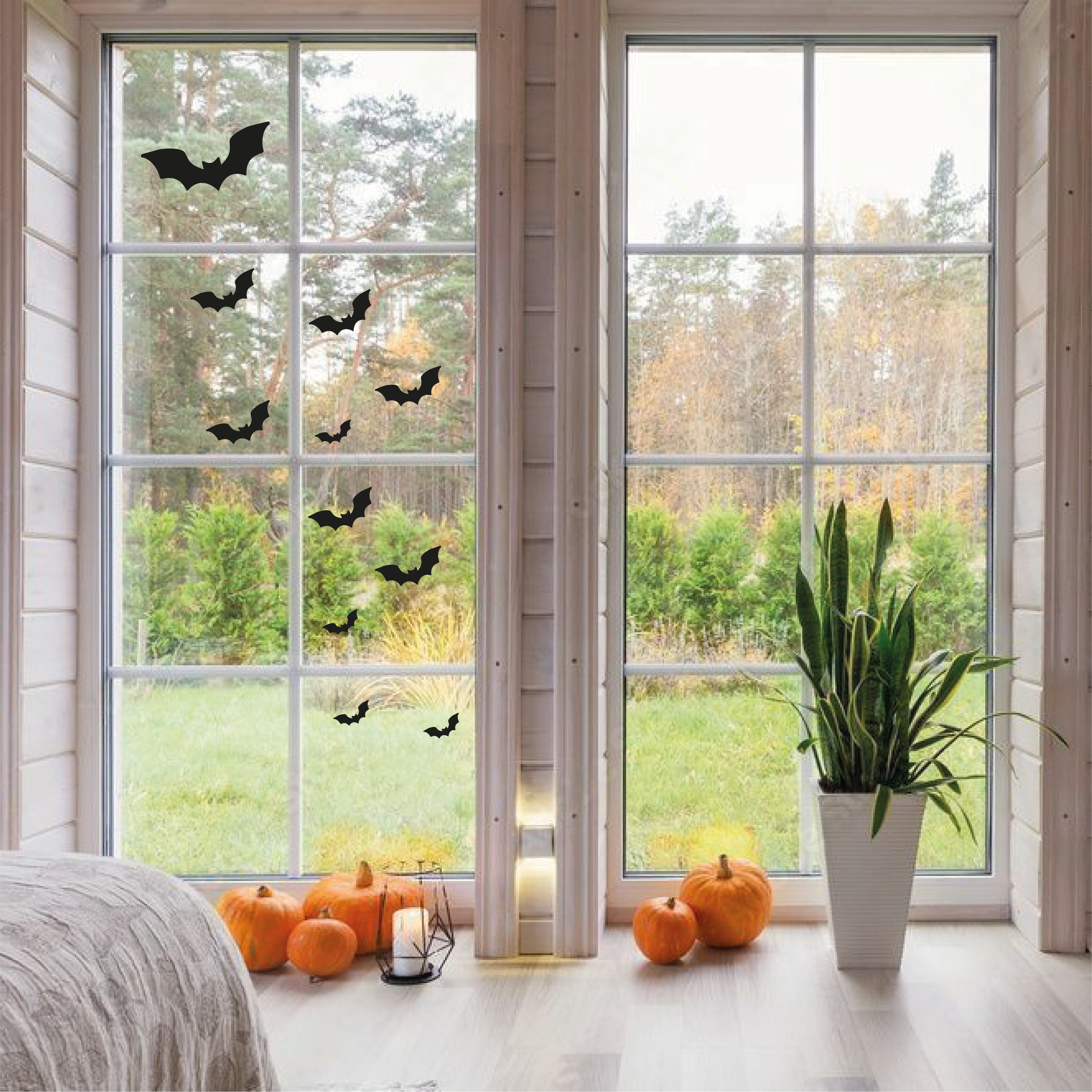 Halloween Bats Vinyl Decal Sticker - LondonDecal