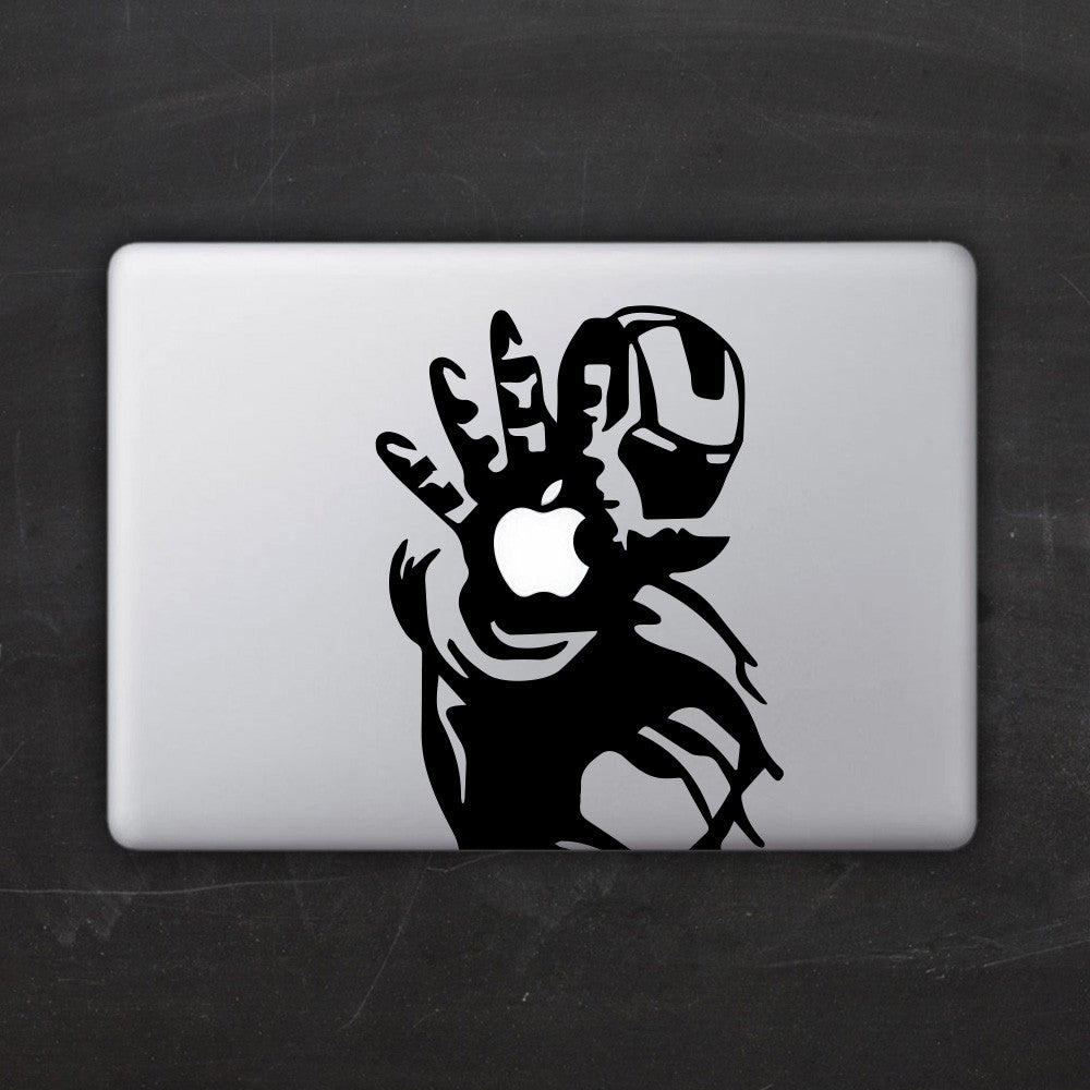 Iron Man Apple Palm Macbook Vinyl Decal Sticker - LondonDecal