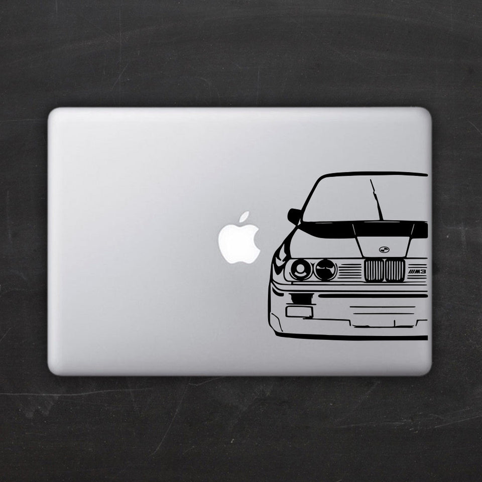 BMW E30 M3 Macbook Vinyl Decal Sticker - LondonDecal