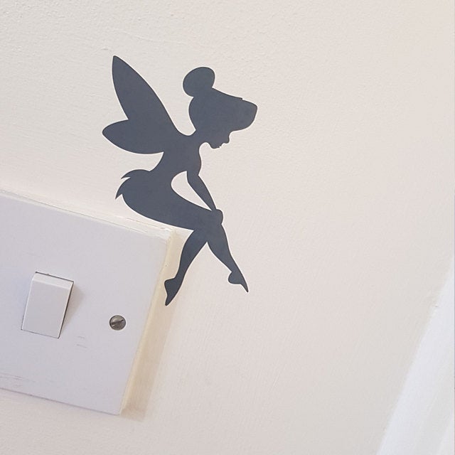 Tinkerbell Light Switch Wall Vinyl Decal Sticker - LondonDecal