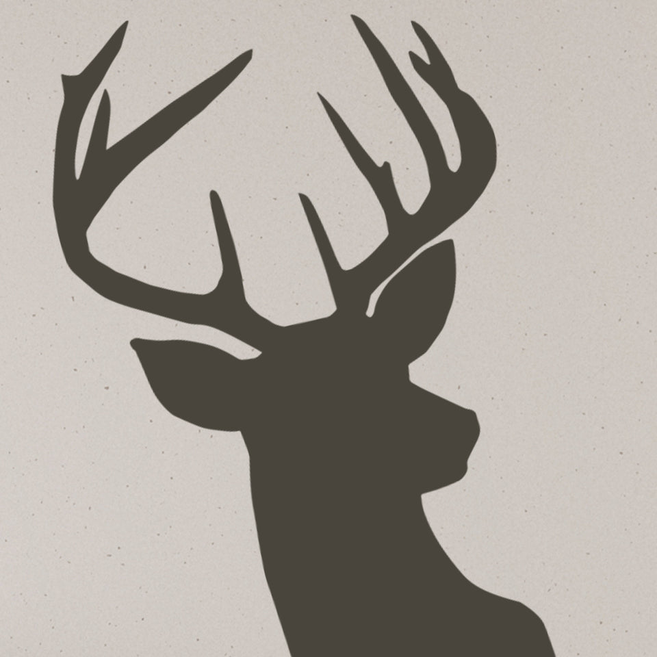 Stag Head Wall Vinyl Decal Sticker - LondonDecal